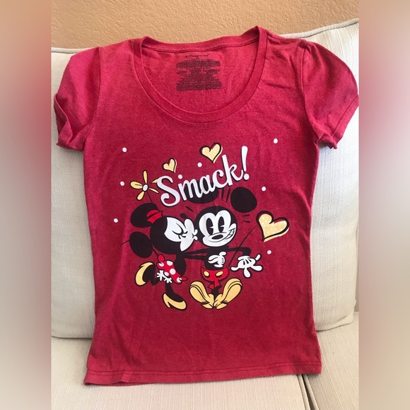 Disney | Tops | Super Cute Minnie And Mickey Mouse Tshirt Vintage Style ...